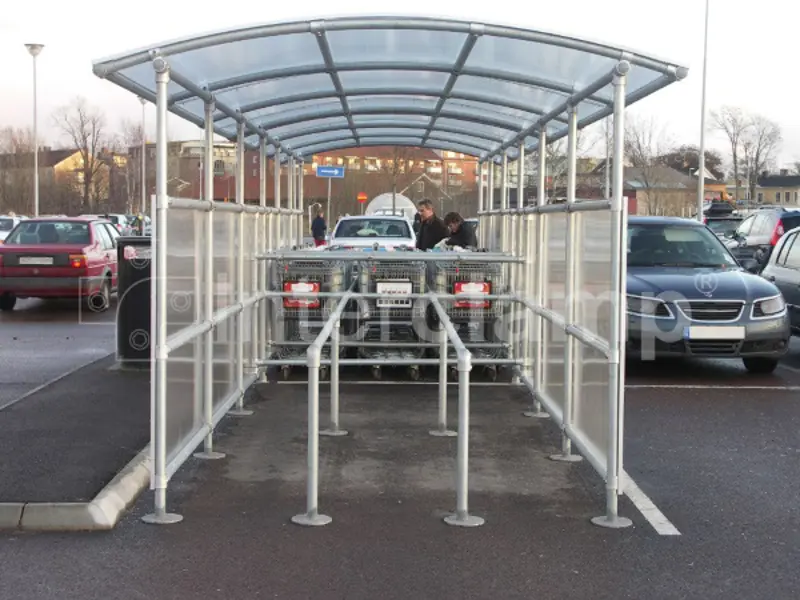 Interclamp Pipe Clamp Shopping Trolley Bays
