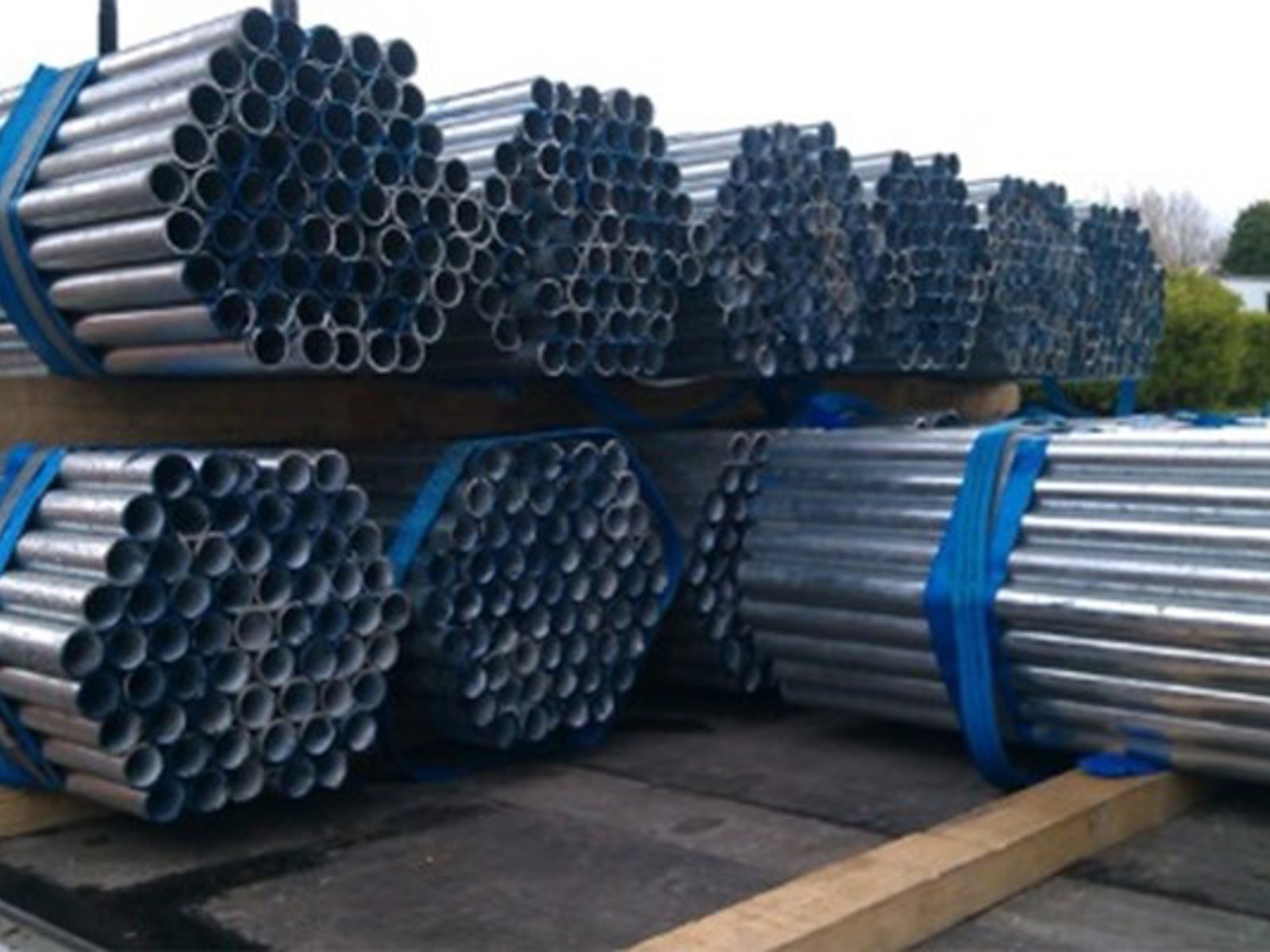 Interclamp® Handrail Tube - Galvanised Powder Coated Tubes