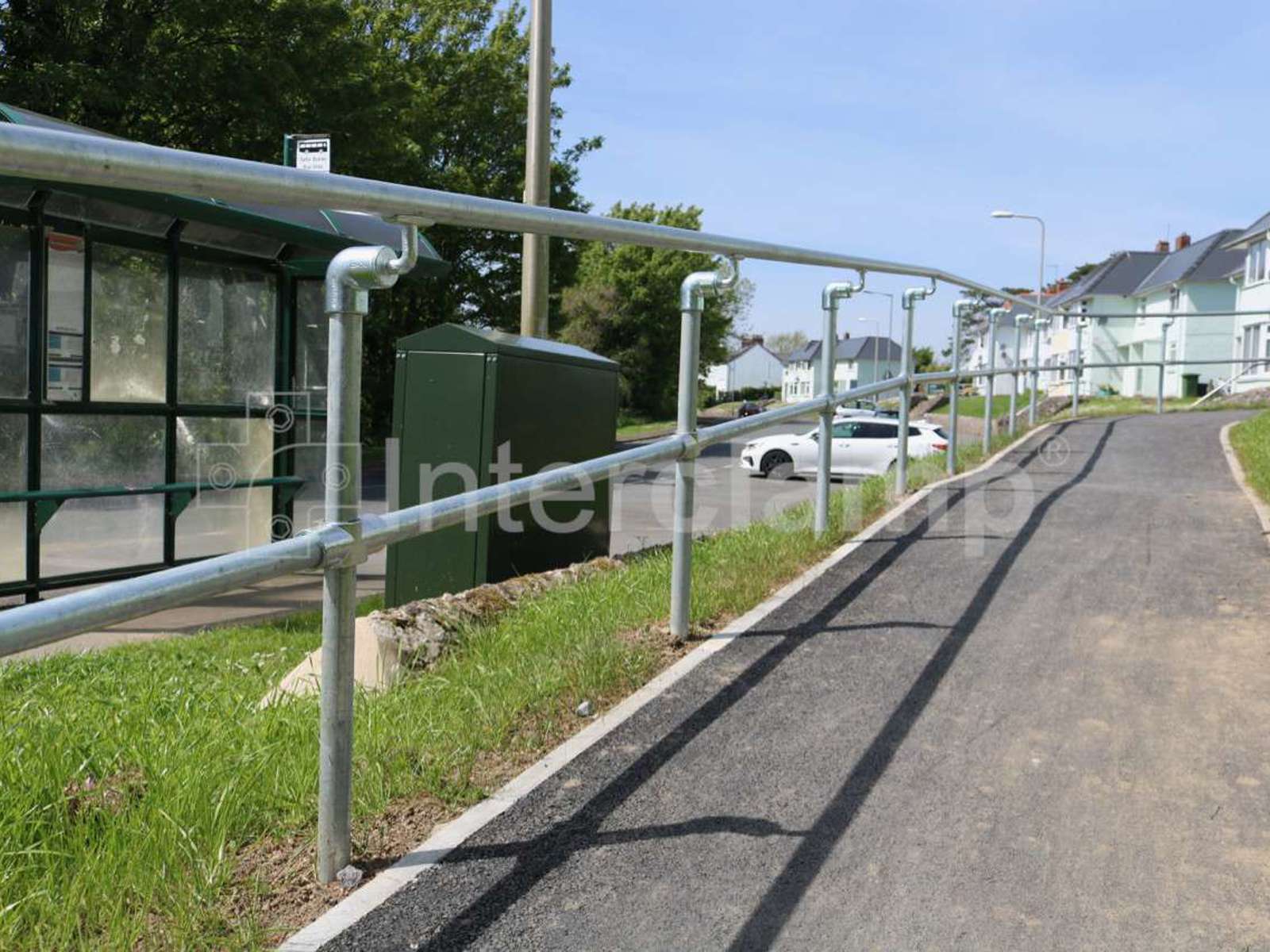 Modular Disability Handrailing for Pedestrian Access Ramp