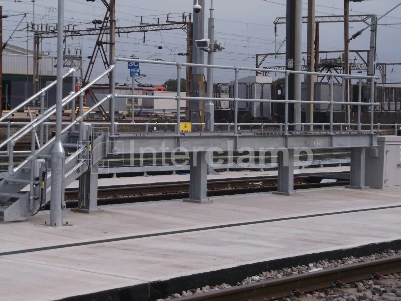 Interclamp Key Clamp Rail Safety Installations
