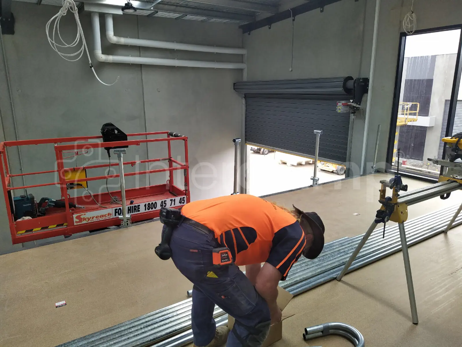 Mezzanine Balustrade Installation