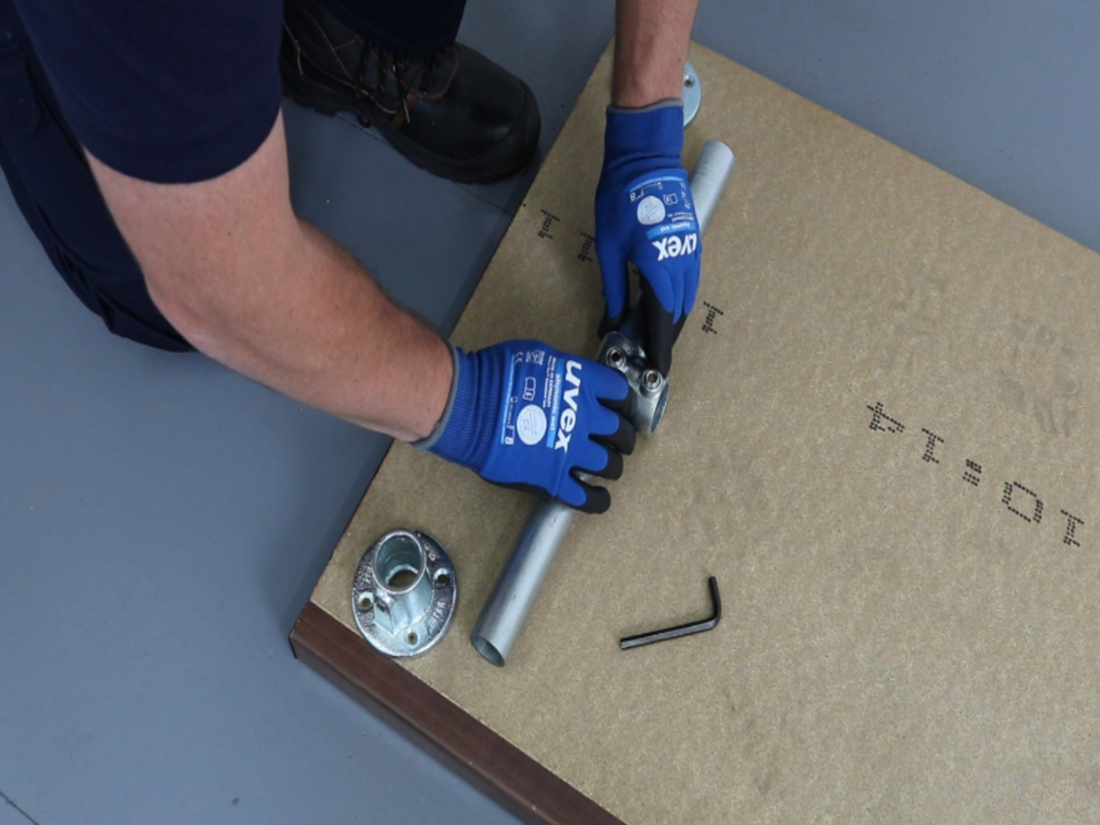Key Clamp Table Assembly Guide | Interclamp