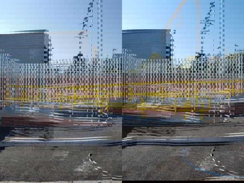 Interclamp DDA Railway Handrail Access Ramp