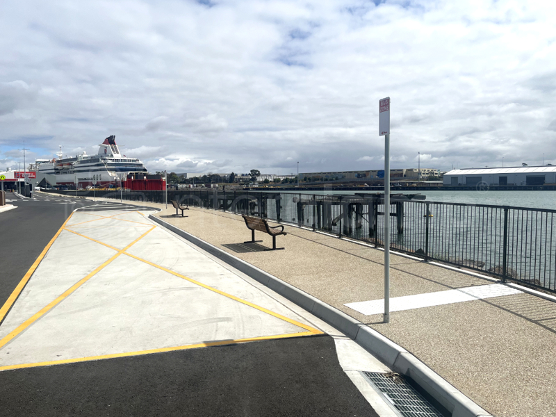Pedestrian Balustrade - Port of Geelong