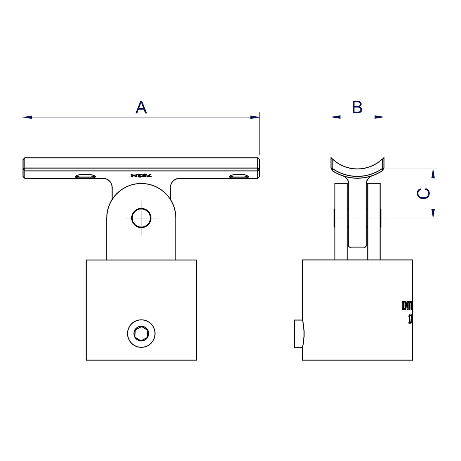 Interclamp® Fittings 751 - DDA Assist Saddle Fitting