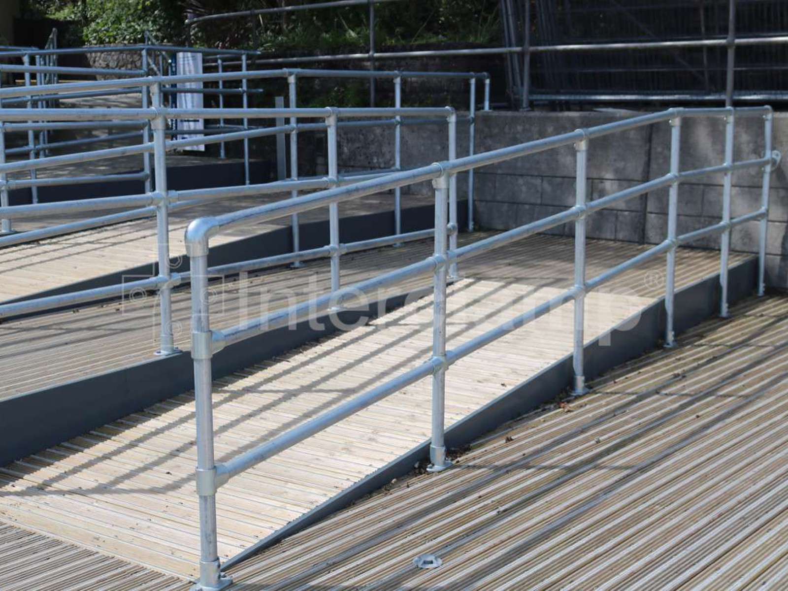 Pedestrian Guardrail Installation for Harbour Safety