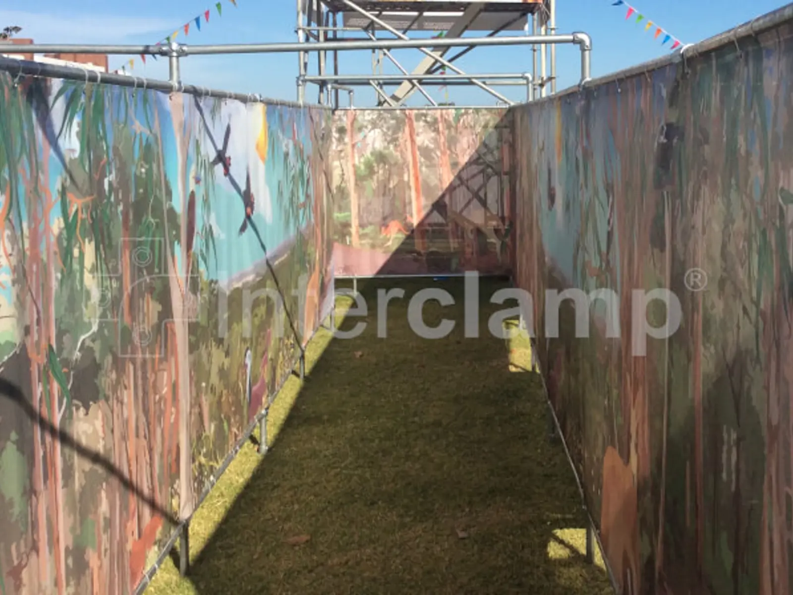 Maze Temporary Structure | Interclamp