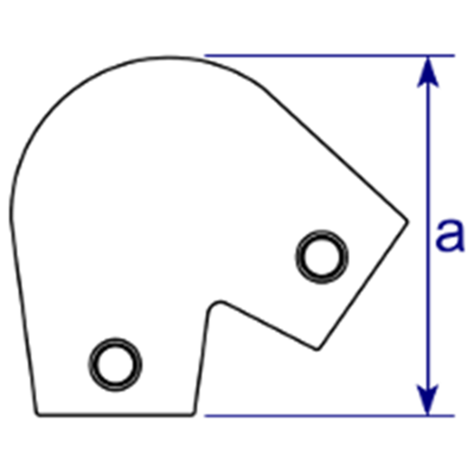 Interclamp® Type 123 - Acute Angle Elbow 40° - 70°