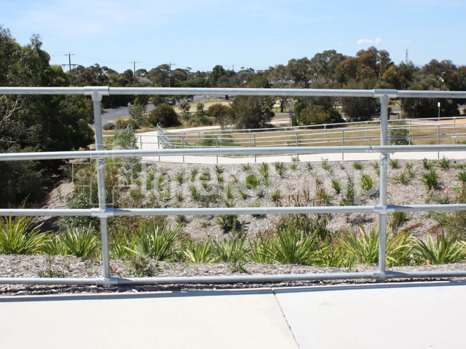 Interclamp Modular Railway Safety Balustrades