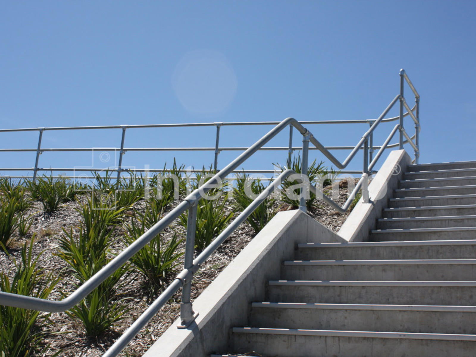 Interclamp Modular Railway Safety Balustrades