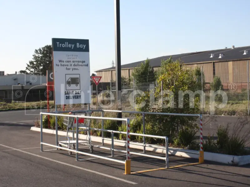 Interclamp Pipe Clamp Shopping Trolley Bays