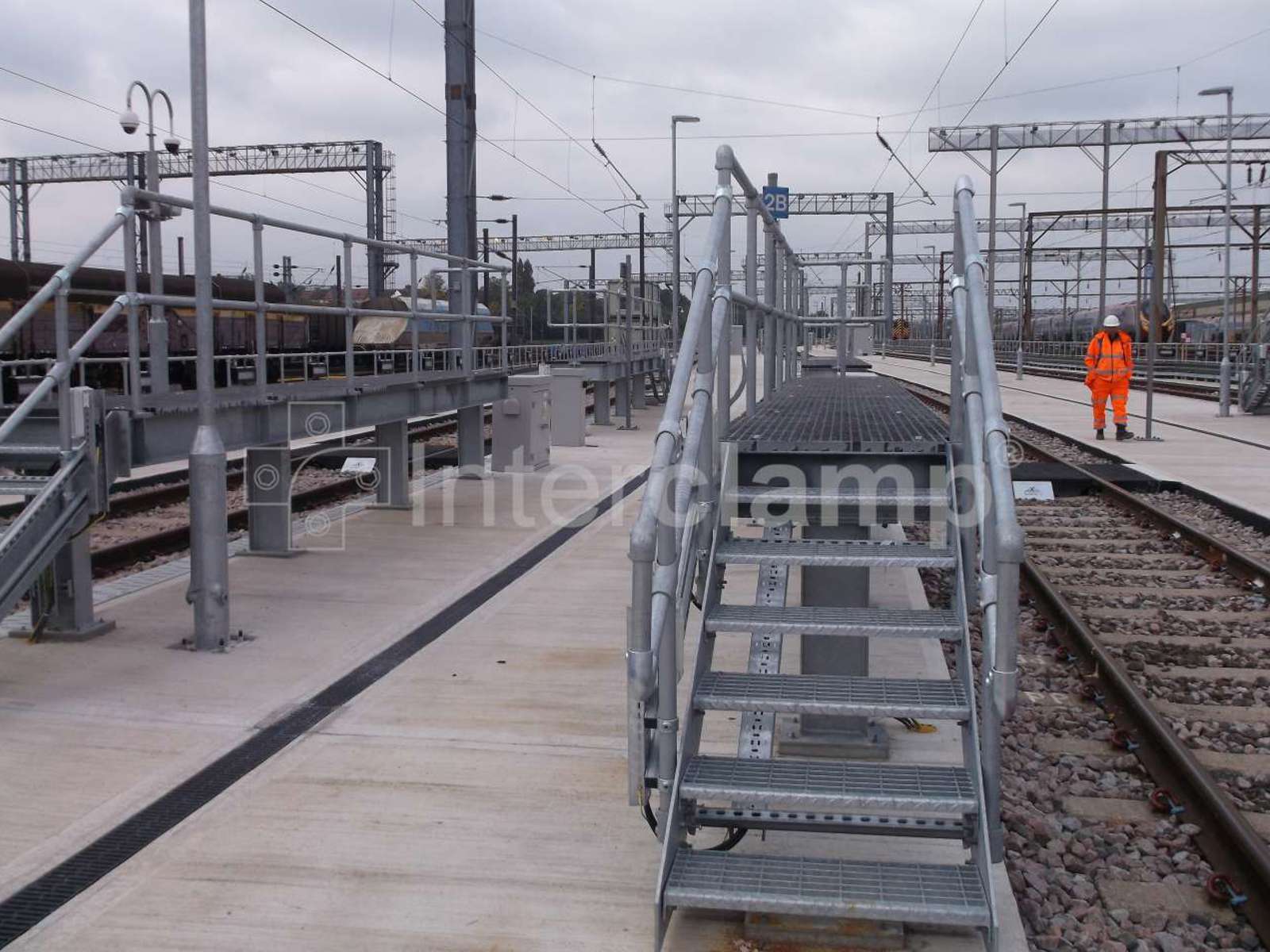 Interclamp Key Clamp Rail Safety Installations