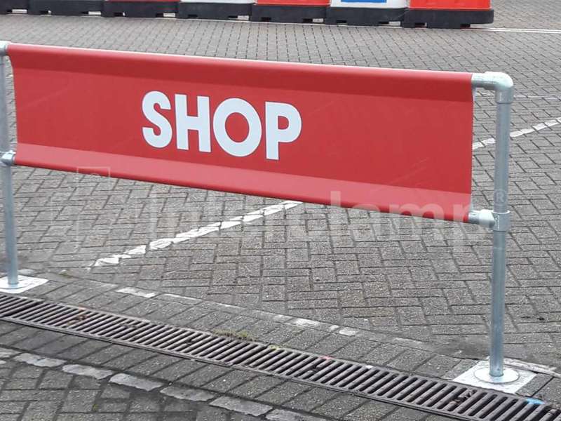 Interclamp Tube Clamp Signage and Banners