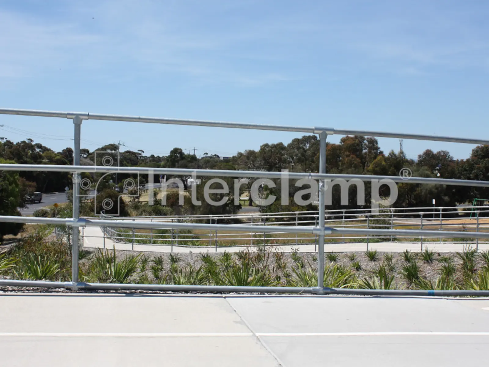 Interclamp Modular Railway Safety Balustrades