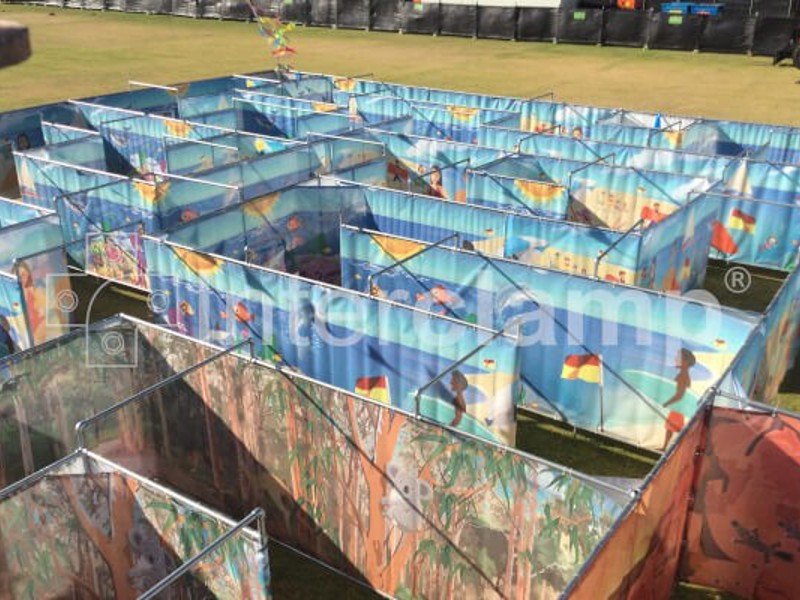 Maze Temporary Structure | Interclamp