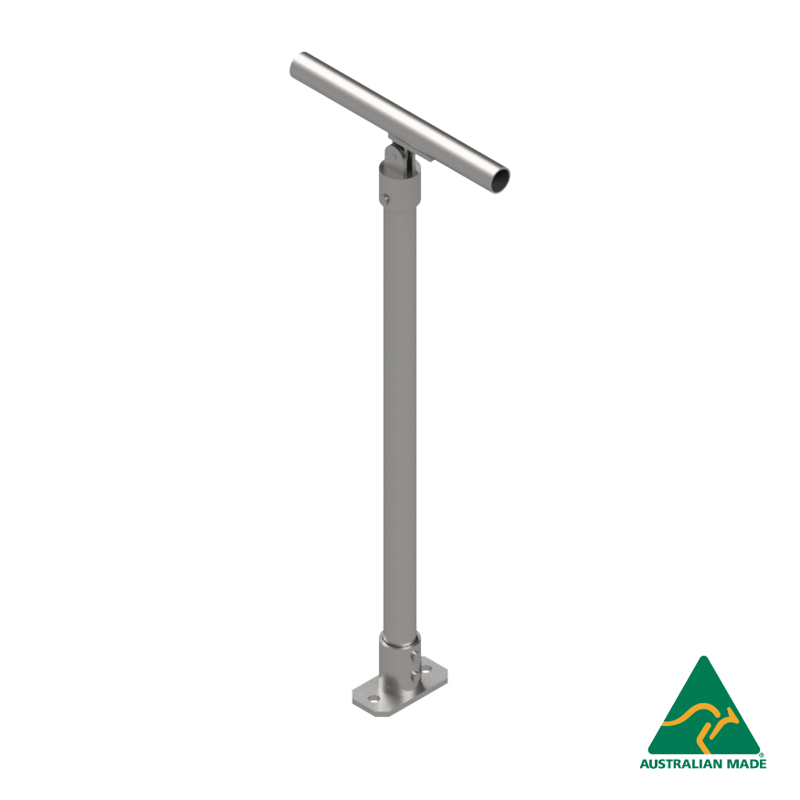 Interclamp® Safety Post 5010 - DDA Assist Inline Single Rail Handrail ...