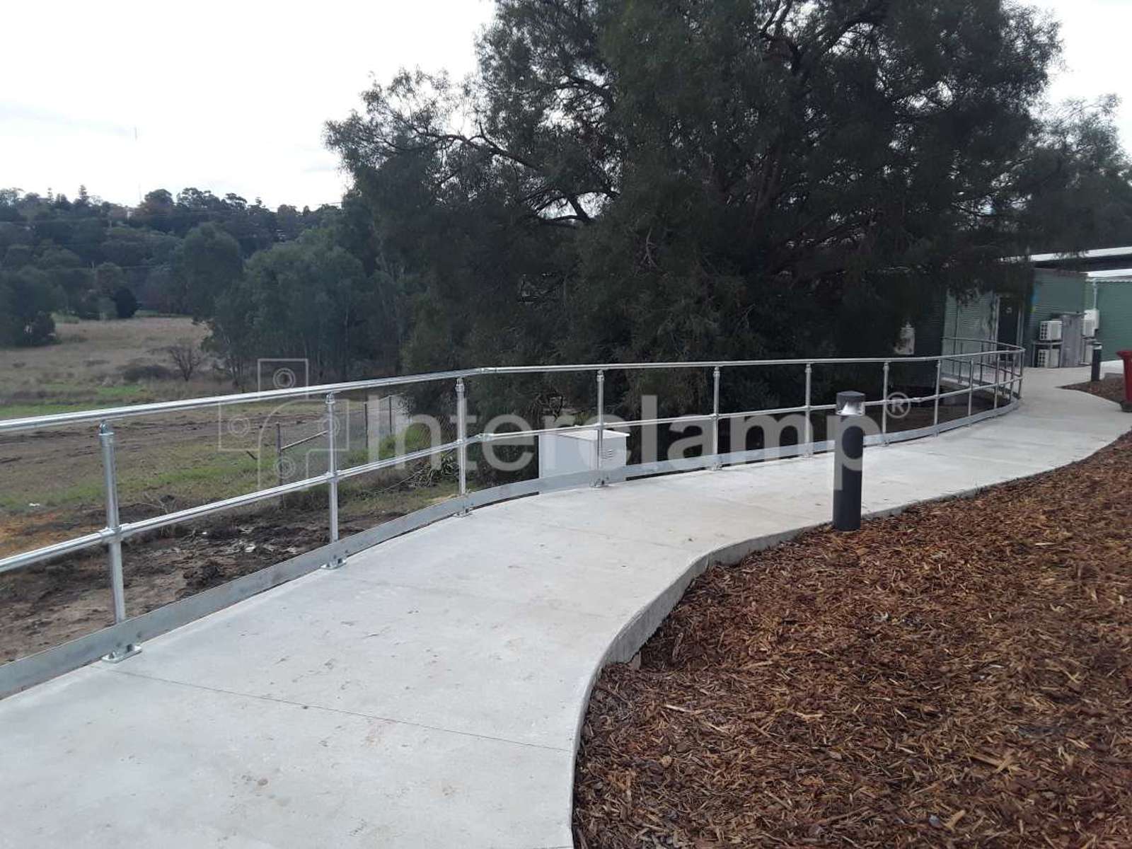 Interclamp Modular Handrailing for Ramps Stairs and Walkways