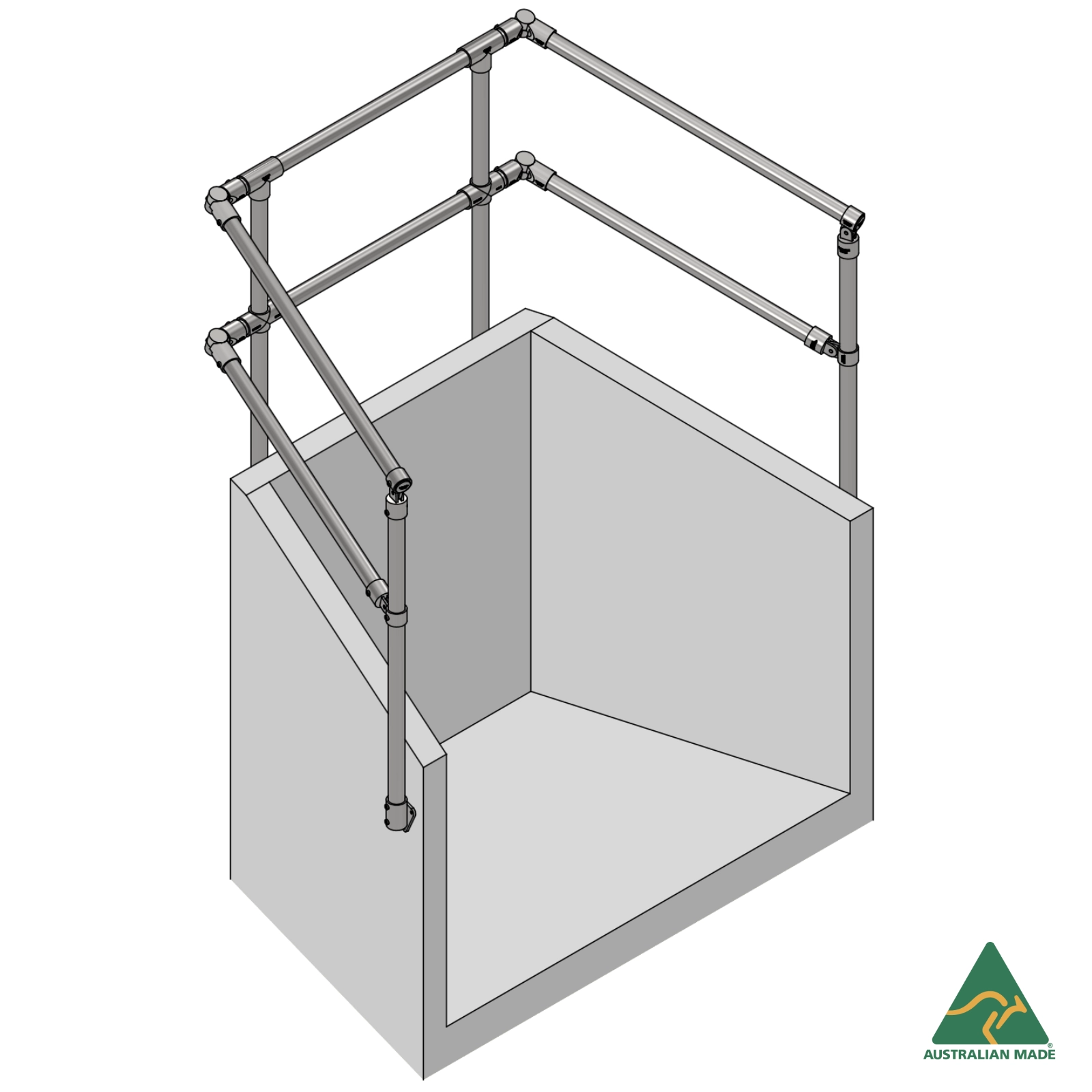 Interclamp® Top Mounted Culvert and Headwall Kit - Large
