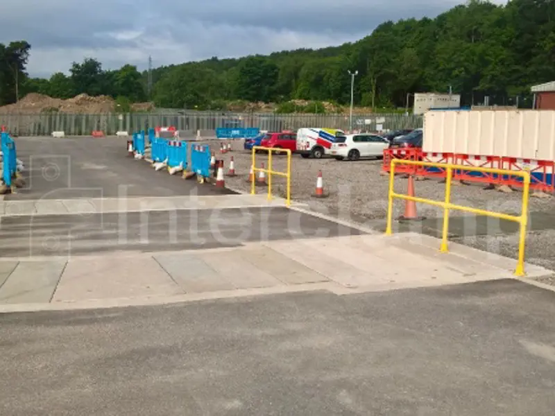 Interclamp FRP / GRP Electrical Substation Handrails