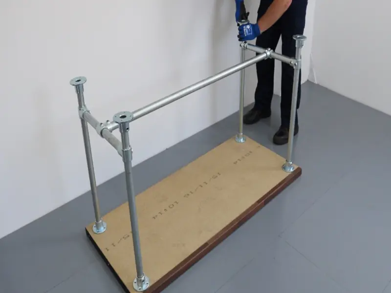 A basic guide on how to construct a key clamp table.