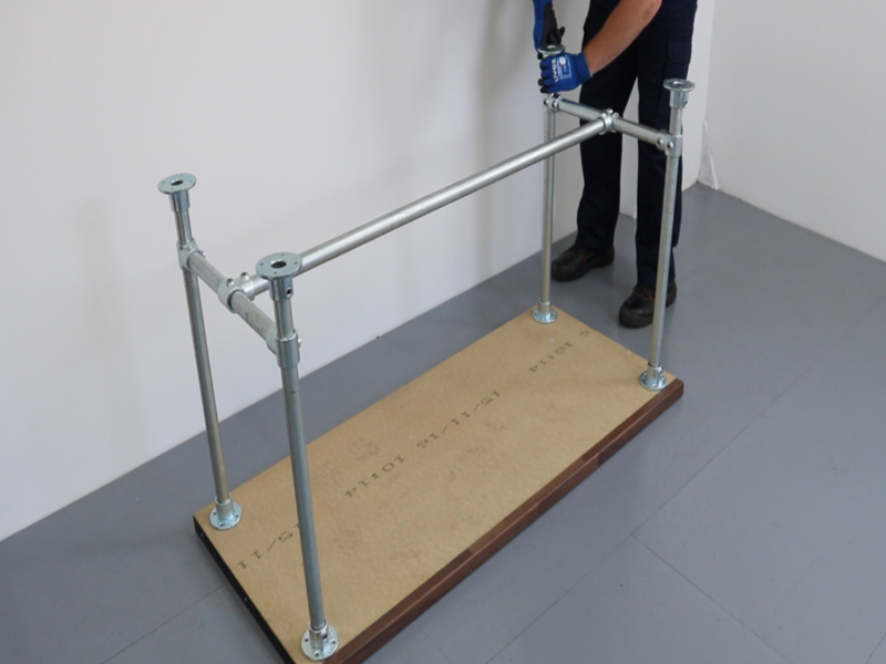 A basic guide on how to construct a key clamp table.