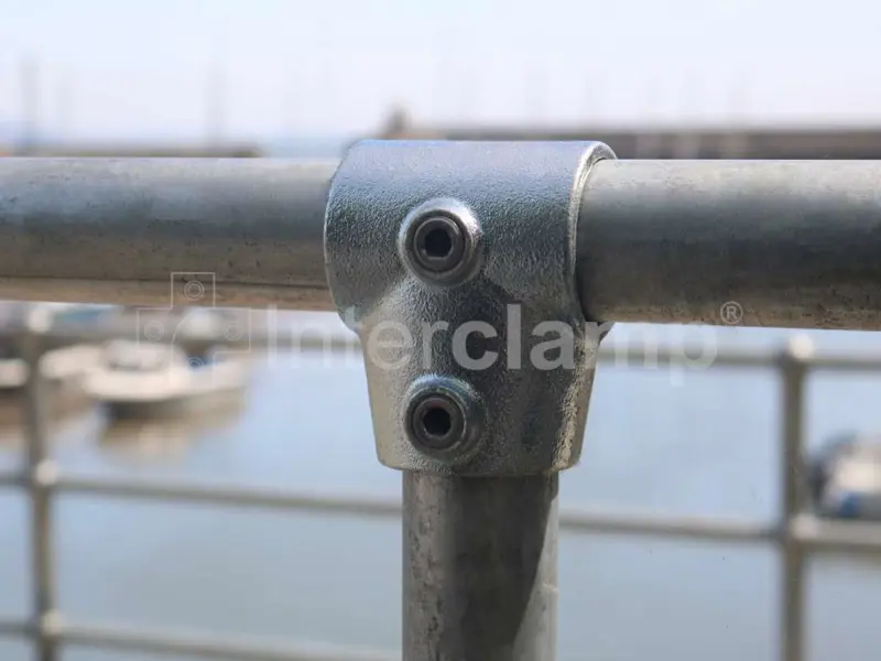 Pedestrian Guardrail Installation for Harbour Safety