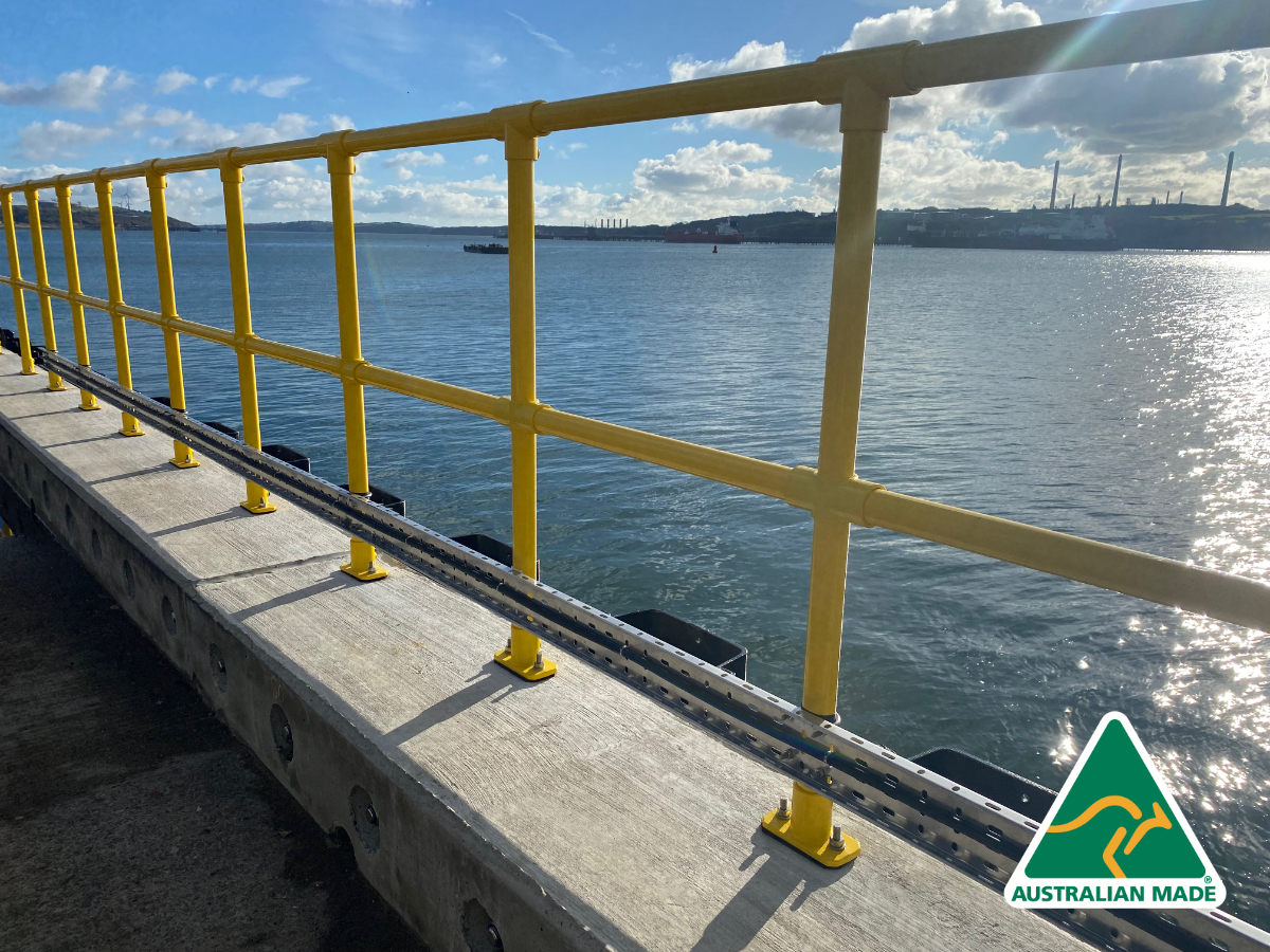 Galvanised Modular Handrail Fittings, Balustrades, Stanchions